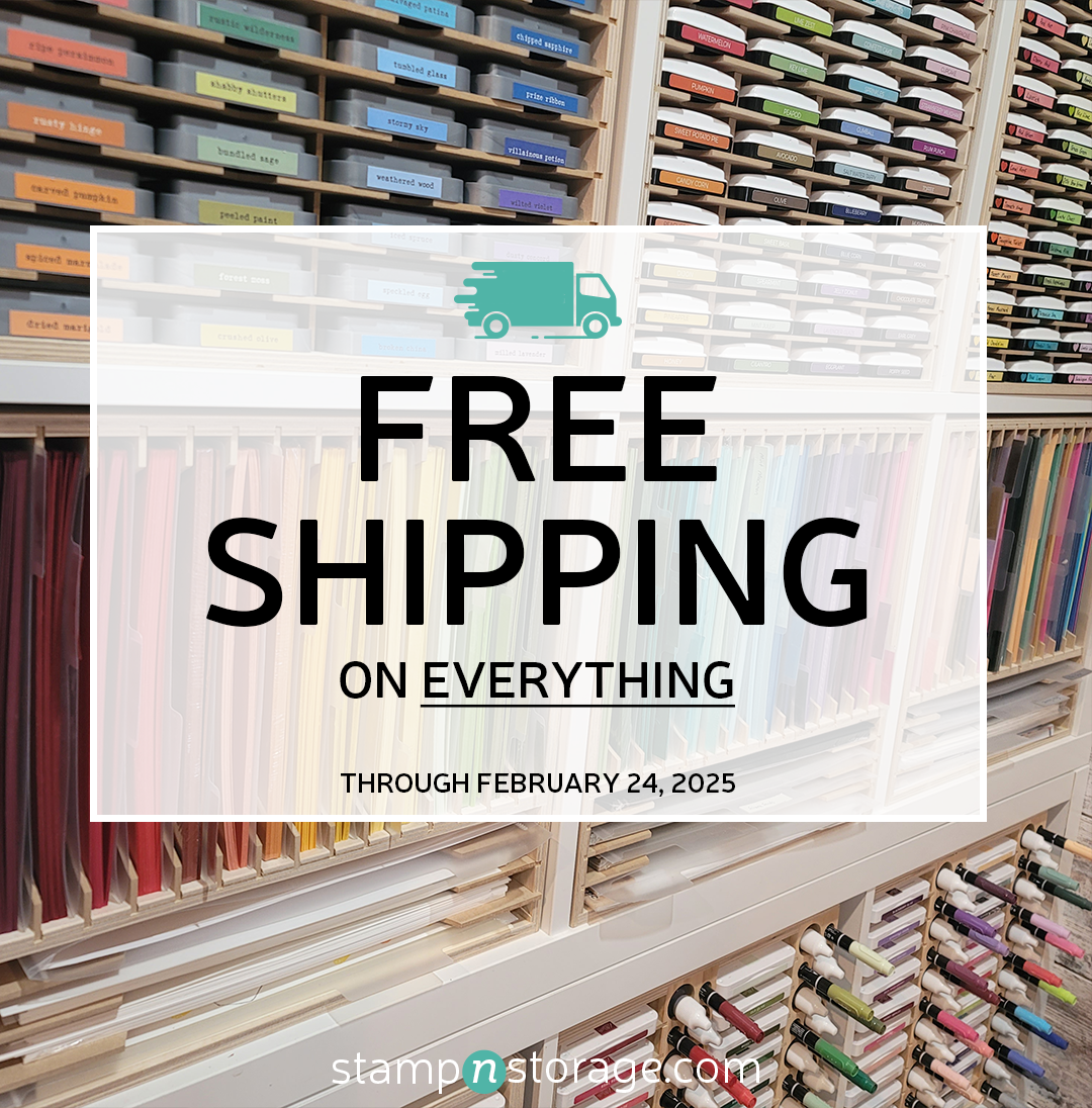 Stamp-N-Storage Has FREE SHIPPING Site-Wide This Weekend Only! | Stamps ...