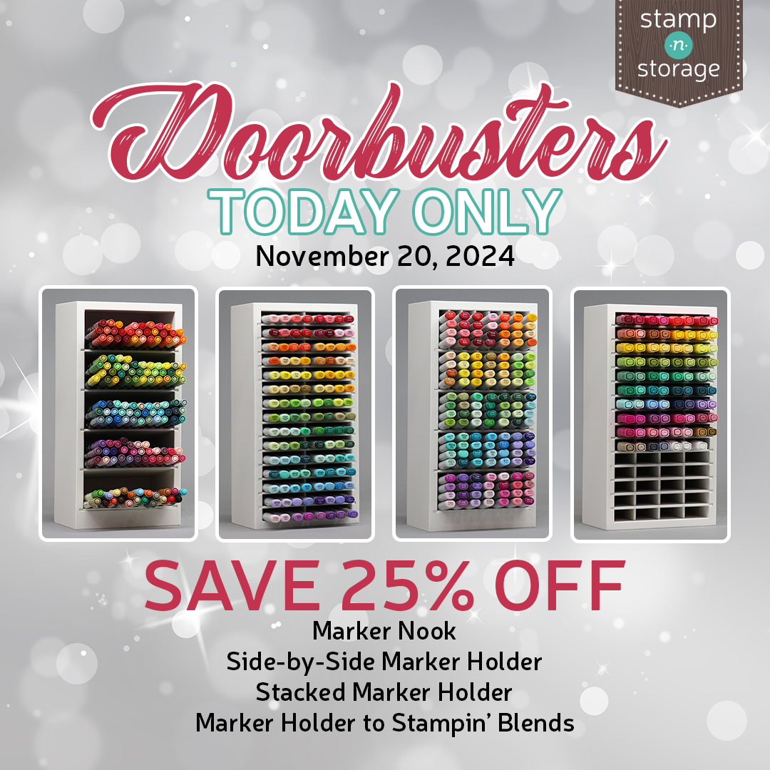 Stamp-N-Storage SURPRISE Doorbuster SALE DAY 2 – Today Only! | Stamps ...